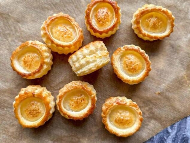 Vol Au Vent (Puff Pastry Cases with Delicious Fillings) – Savoring The ...