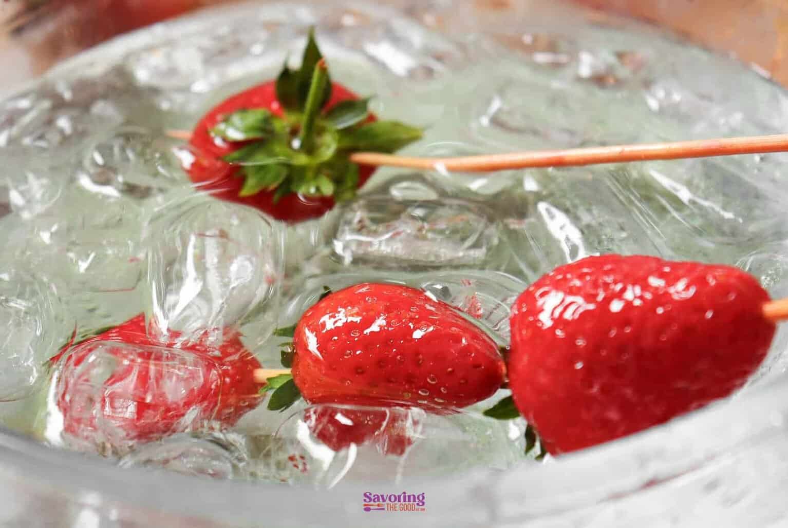 Strawberry Tanghulu Recipe (Candied Strawberries) – Savoring The Good®