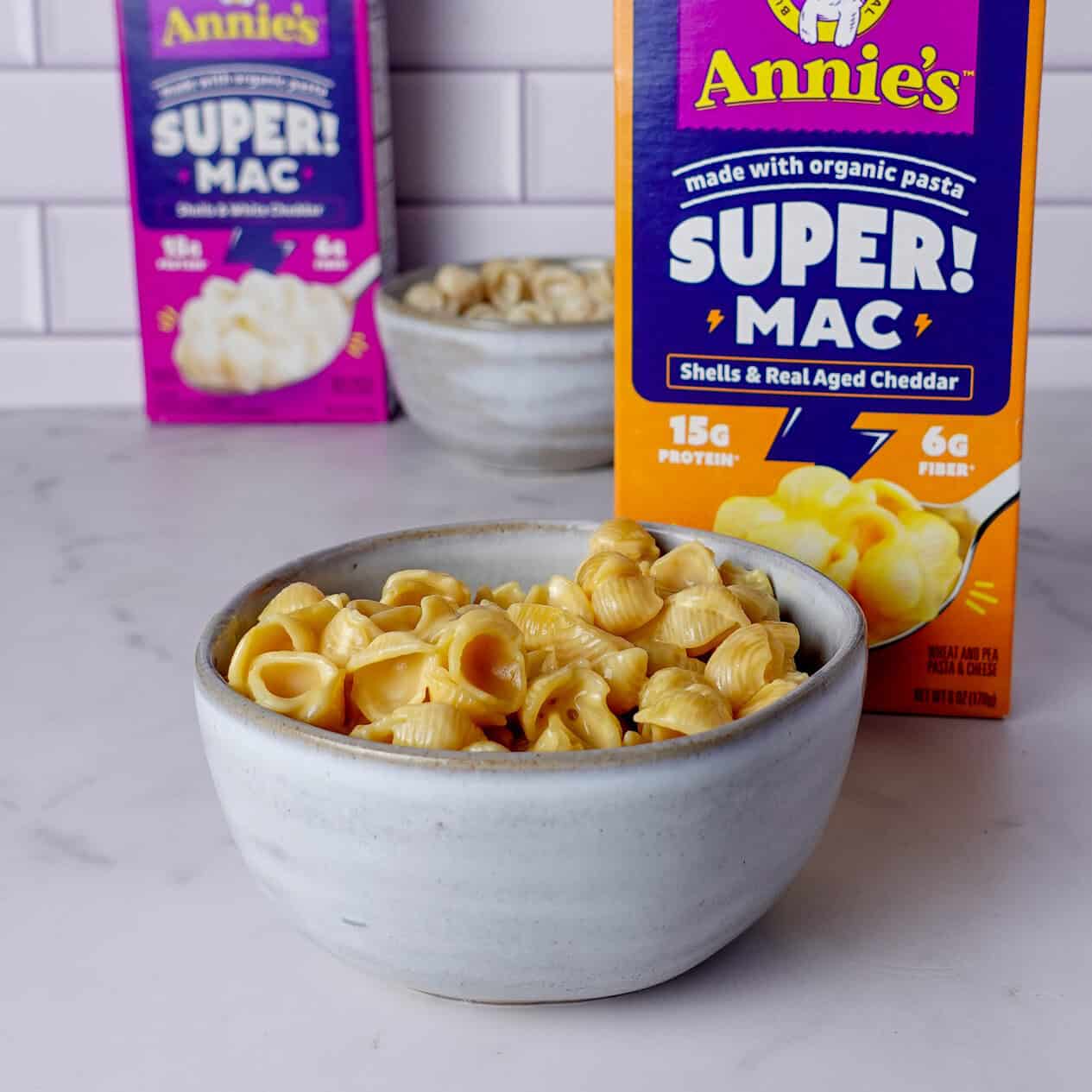 REVIEW: Annie's Super Mac (Protein Mac & Cheese) » Protein Snack Reviews