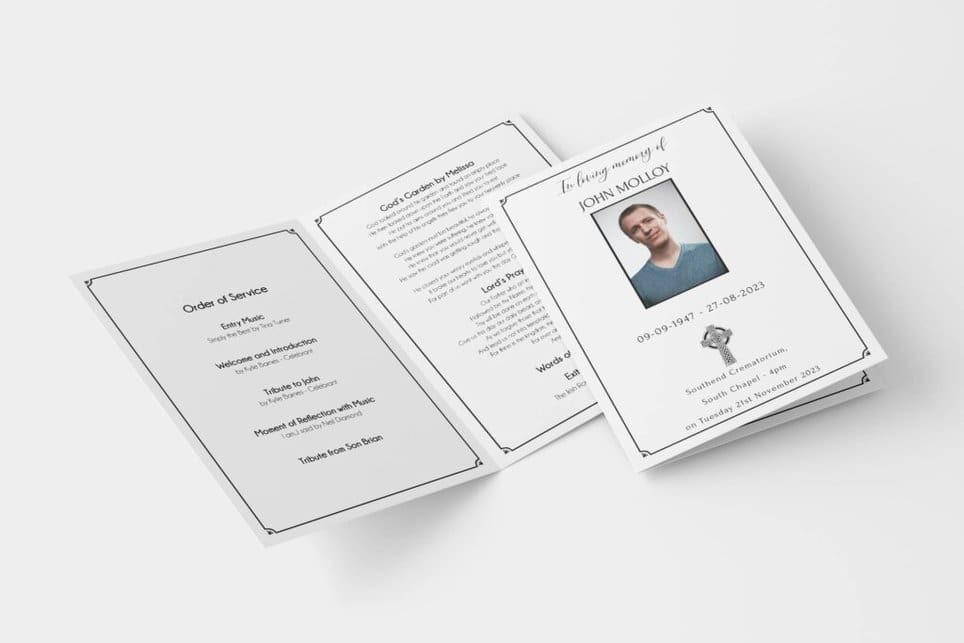 Funeral Order Of Service Examples and Ideas