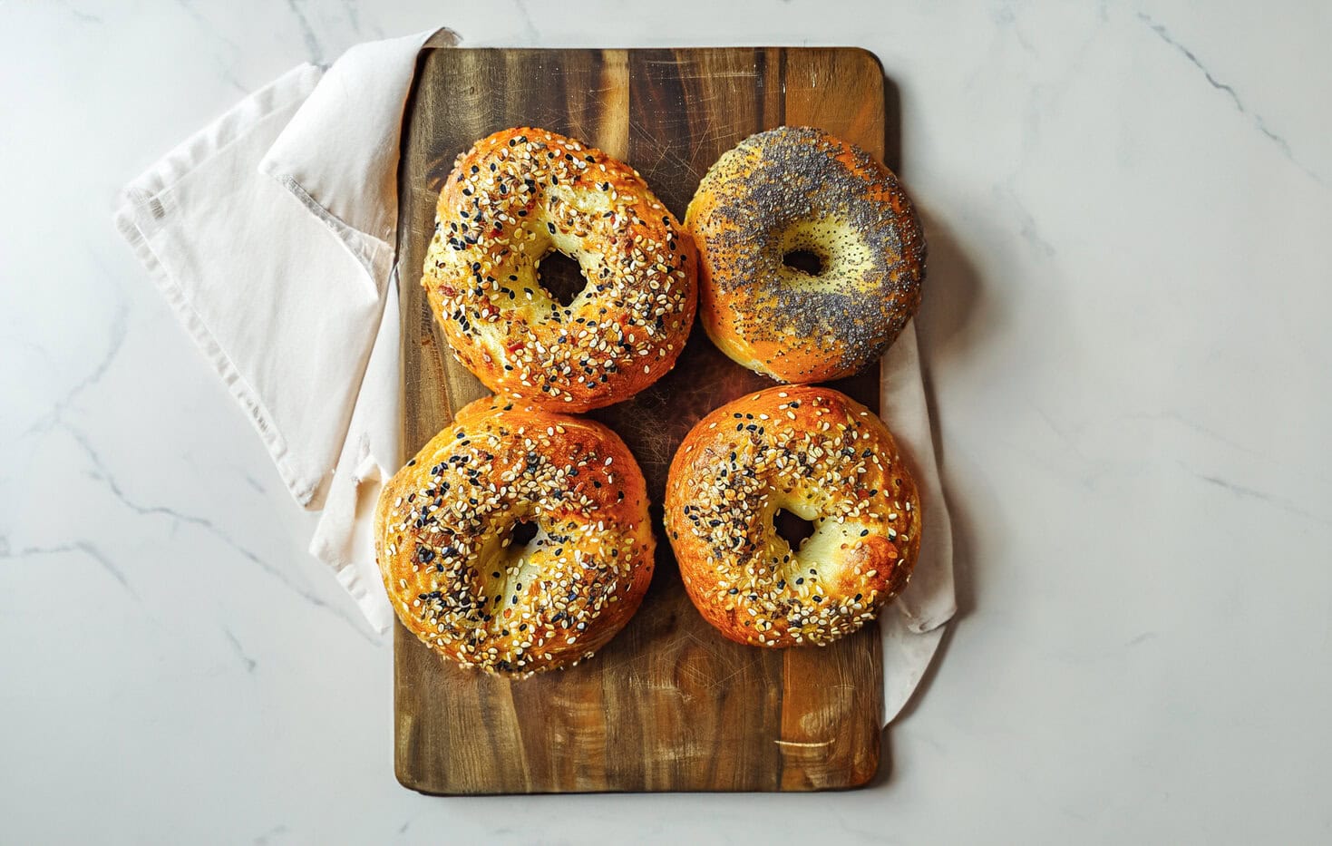 Quick & Easy Protein Bagels With 19g Protein