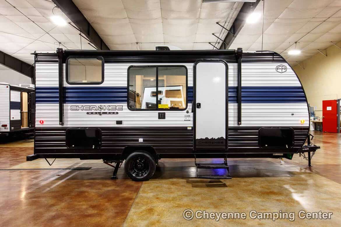 2026 Forest River Cherokee Wolf Pup 17LP Small Bunkhouse Travel Trailer ...