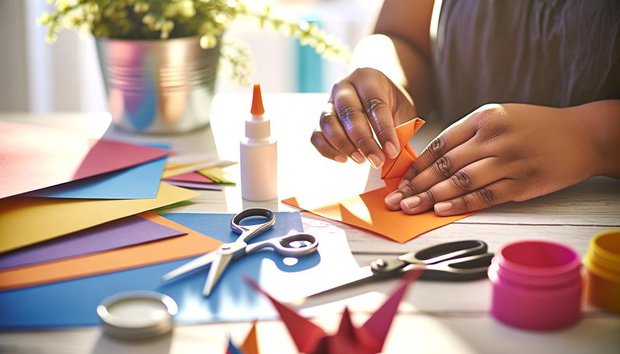 3 Easy Steps To Make A Penguin Beak Out Of Paper