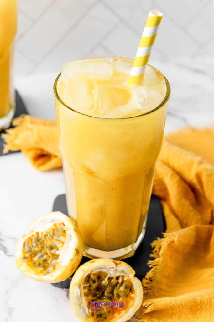 How to Make Passion Fruit Juice With A Blender – Savoring The Good®