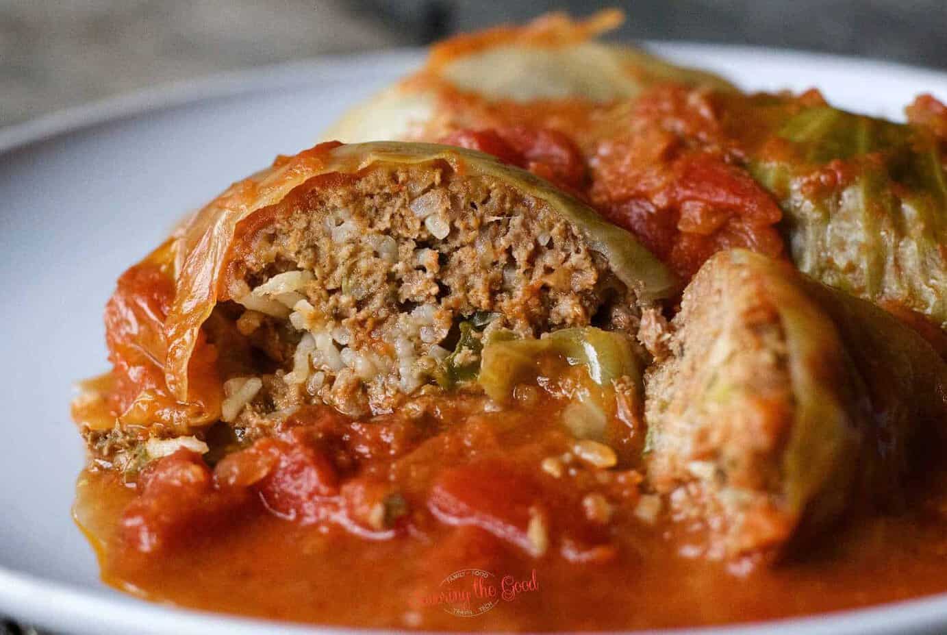 Halupki Recipe (Slovak Stuffed Cabbage Rolls Recipe)