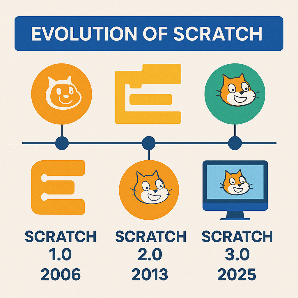 The Complete History of Scratch Versions: 2006 to 2025 Guide
