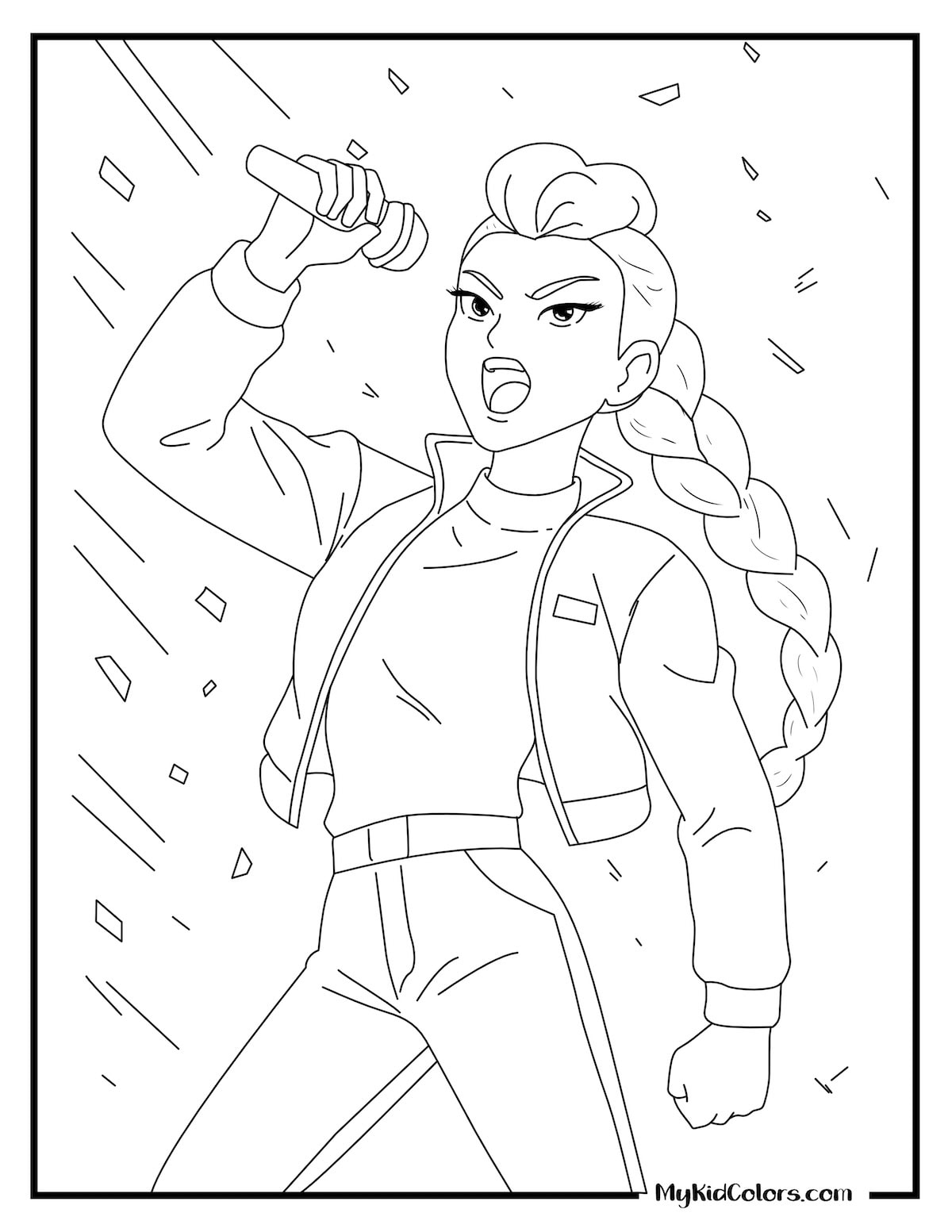 15 Rumi Kpop Demon Hunters Coloring Pages | Free Fan Art