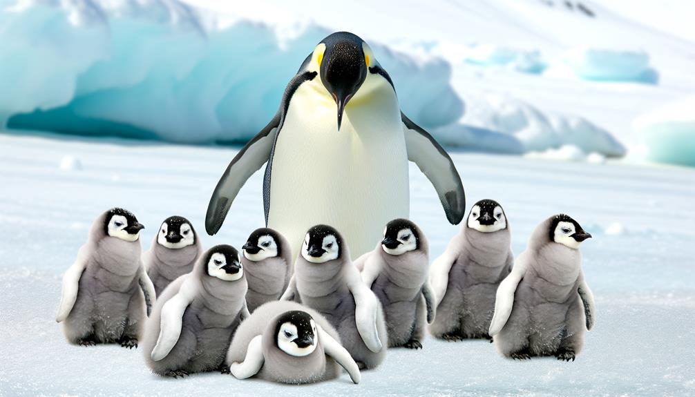 Key Stages In The Life Cycle Of Emperor Penguins