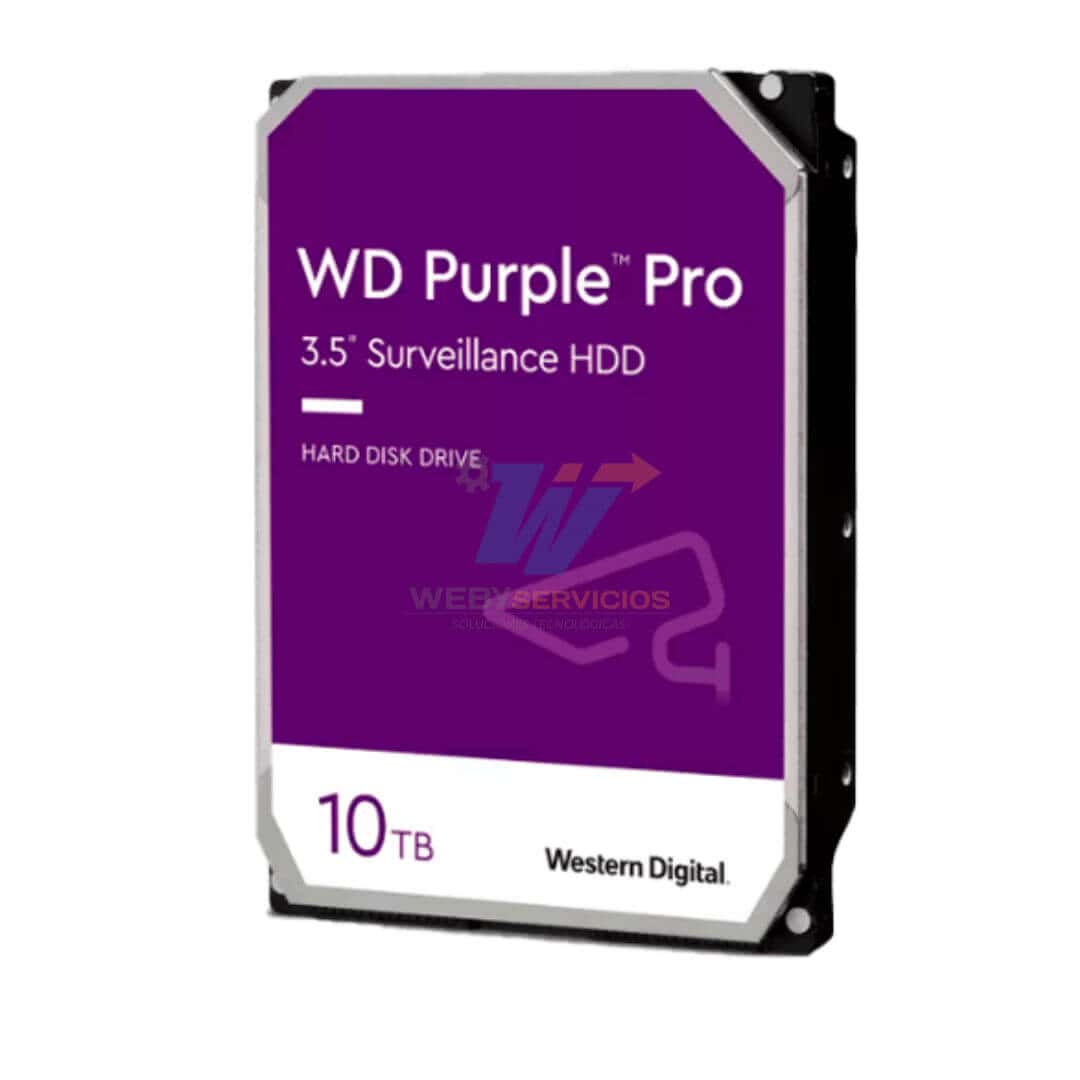 WESTERN WD102PURP 10TB Purple Pro » Weby Servicios