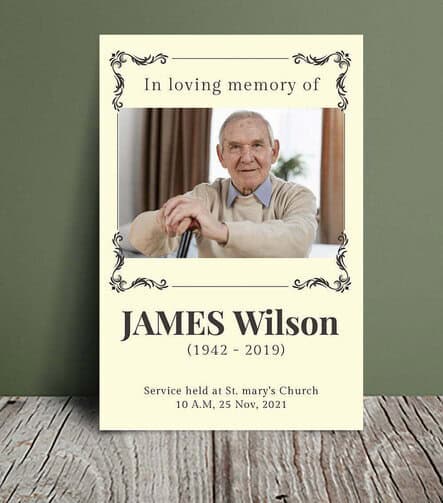 Pink funeral program template 024 - Template Design - Funeral Order Of ...
