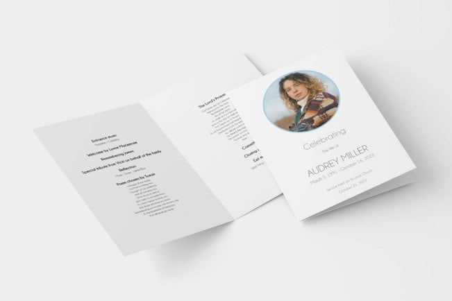 Funeral Order Of Service Examples and Ideas