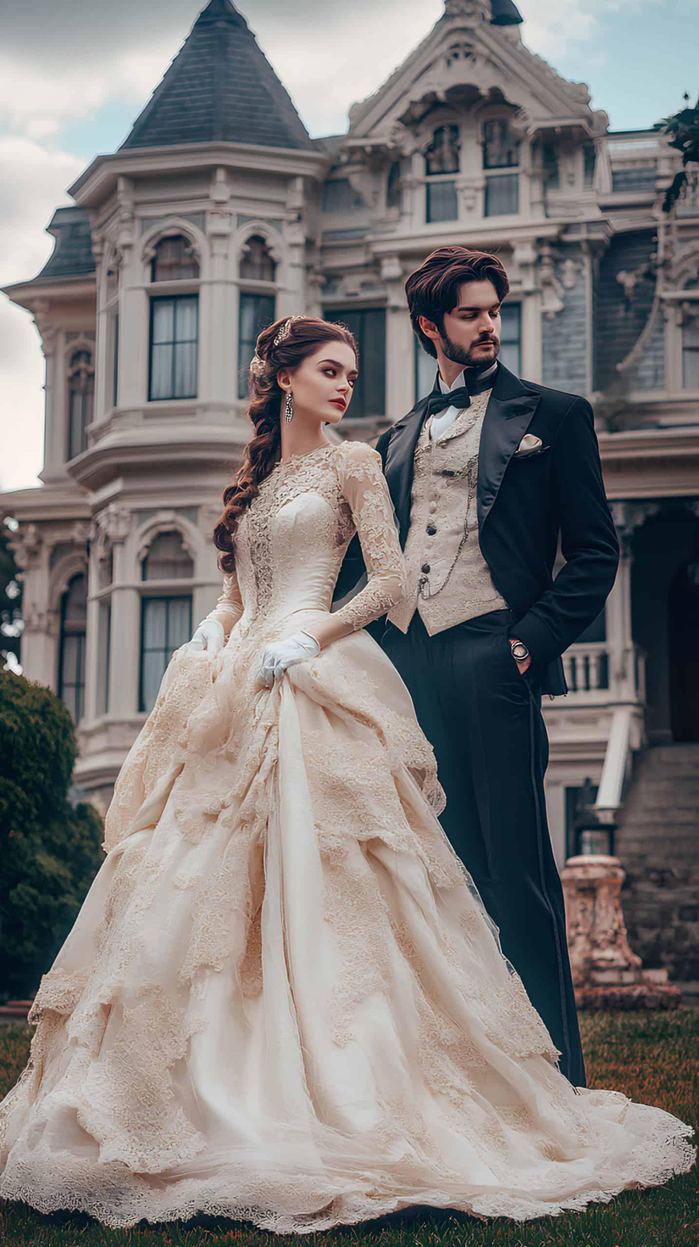 20 Bride and Groom Vintage Photoshoot Ideas