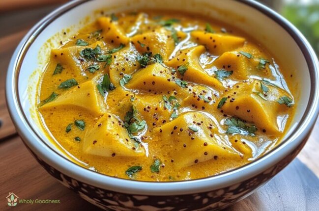 Our Dal Dhokli Recipe - Wholy Goodness