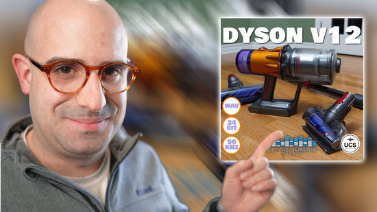 I Recorded a Dyson Vacuum… And Made a Sound Library with It