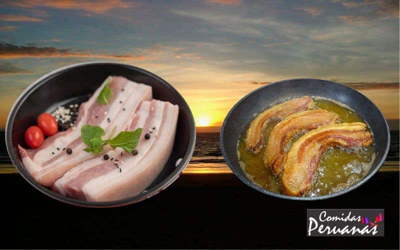 Recetas Comidas Peruanas con Chancho Chicharron de Chancho