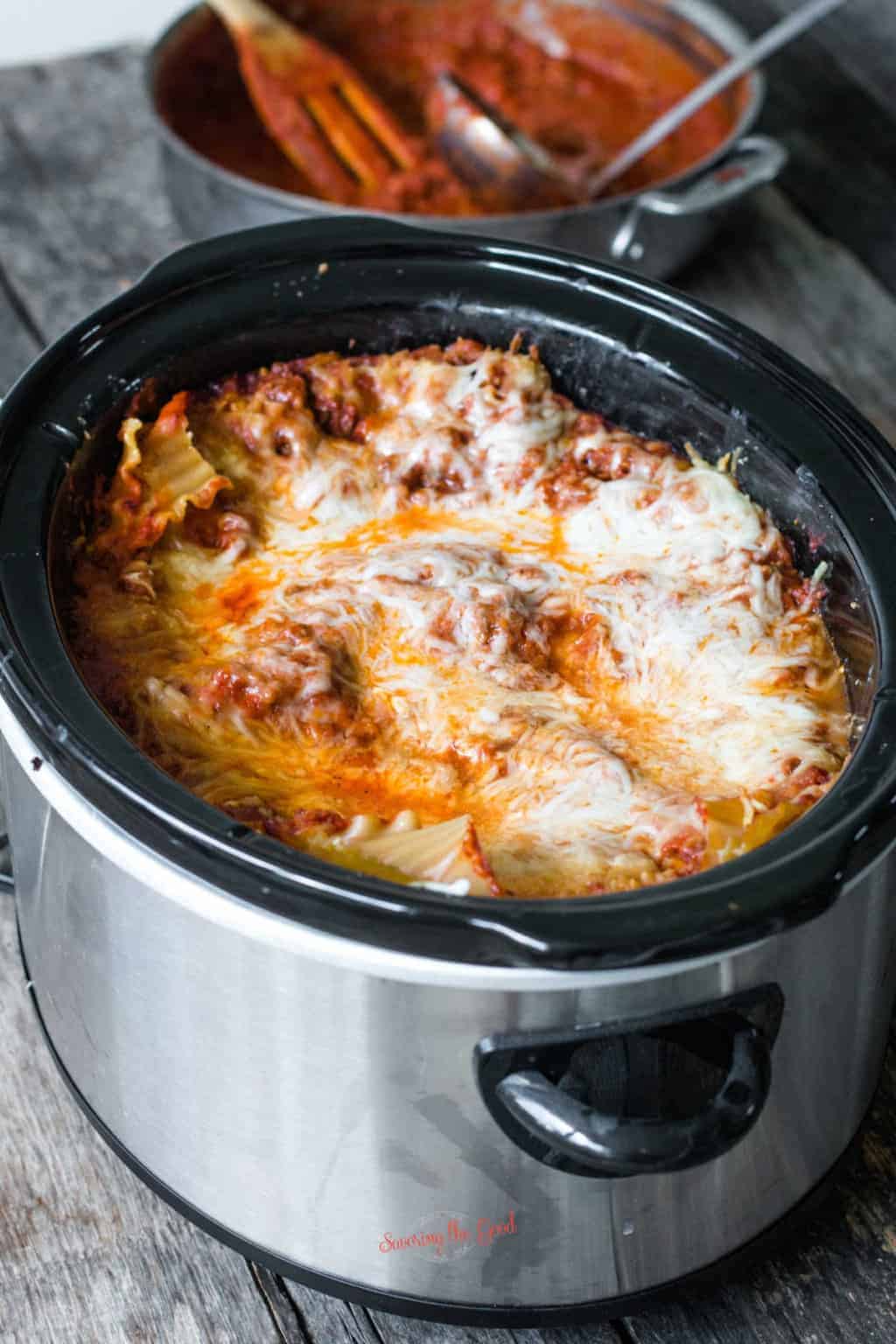 how to cook lasagna in a crock pot