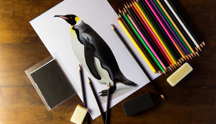 Master The Art Of Drawing An Emperor Penguin In 7 Simple Steps