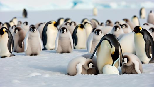 Key Stages In The Life Cycle Of Emperor Penguins