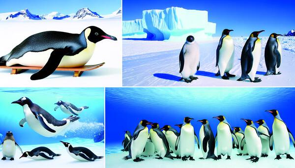 How Do Penguins Get Air Efficiently When Breathing?