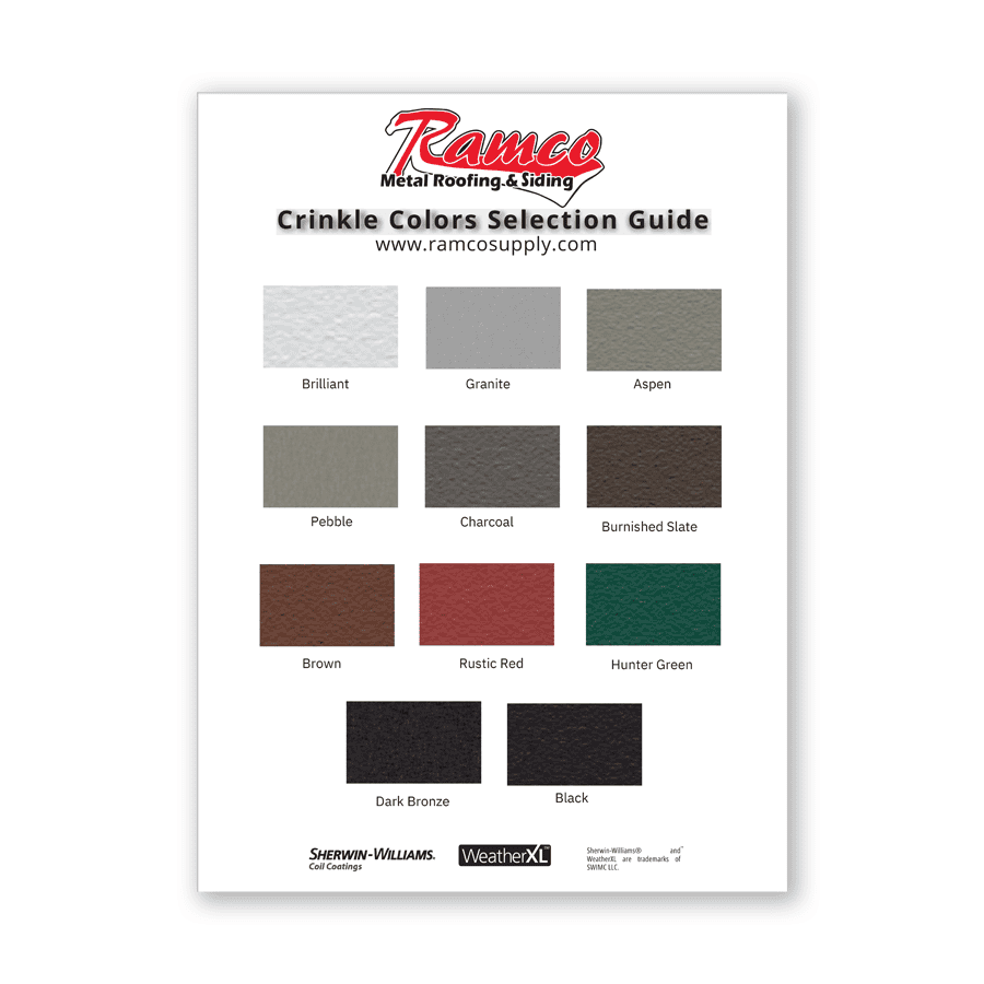 Literature Downloads - Ramco Metal Roofing & Buildings - Indiana