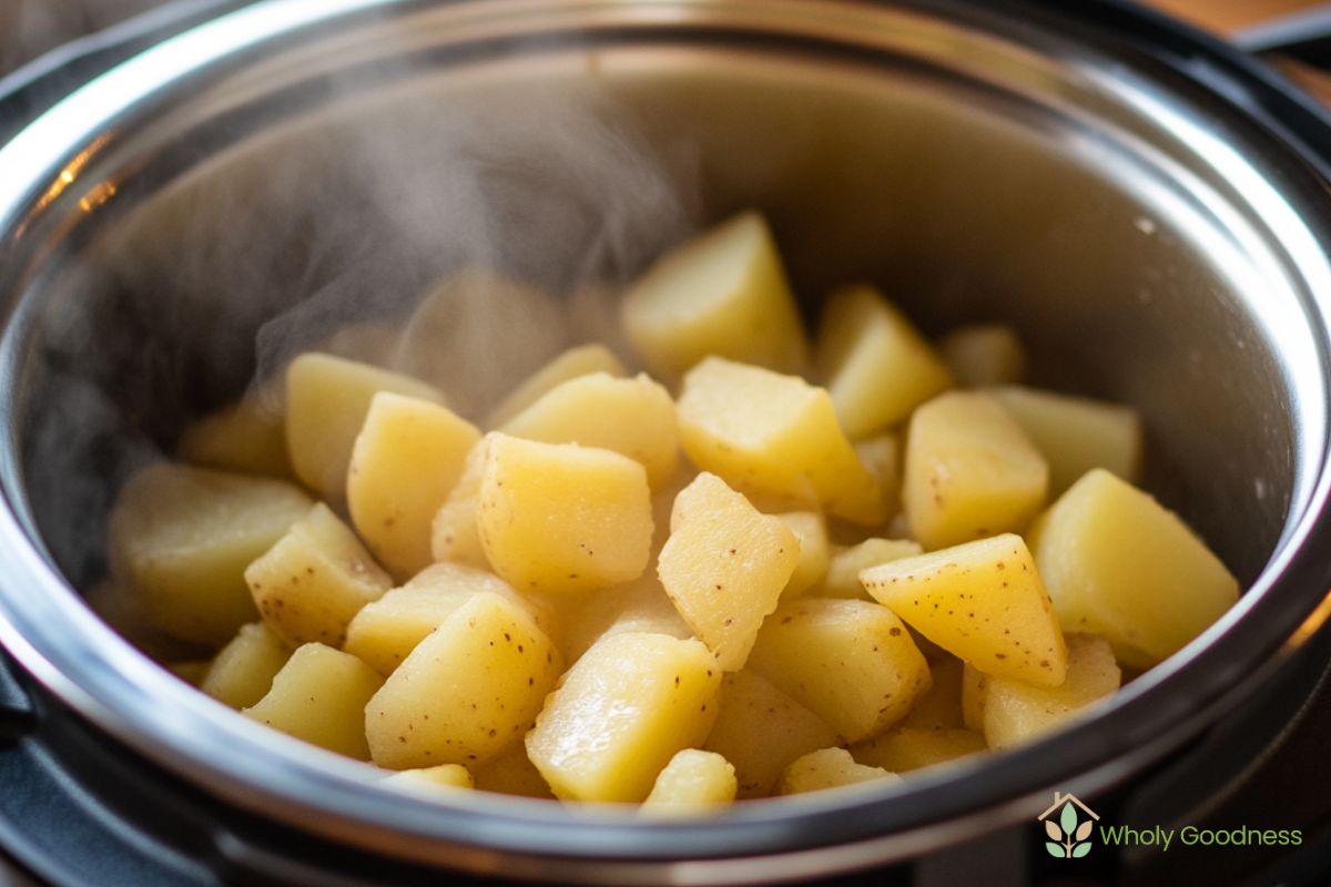 Our Creamy Instant Pot Vegan Mashed Potatoes Recipe - Ready In Minutes ...