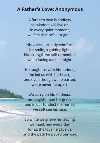 10 Powerful Closing Words For a Funeral Service - Funeral Order Of Service