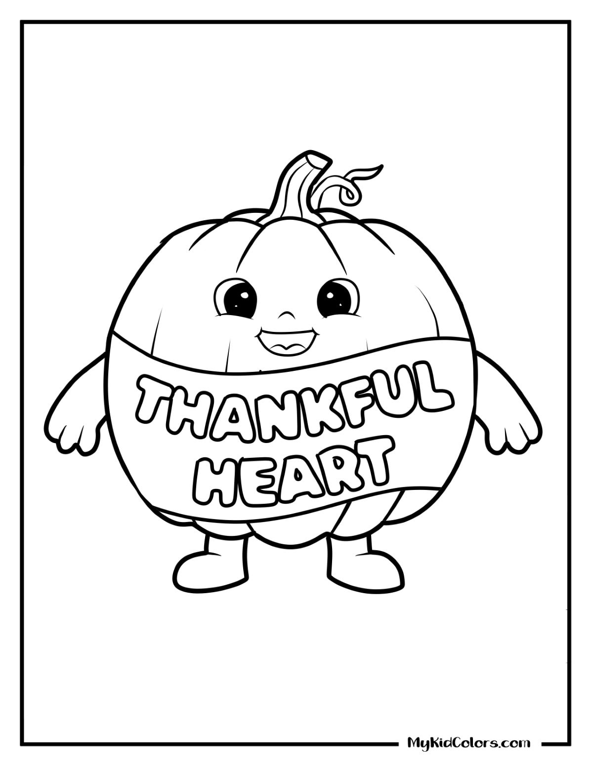 i am thankful for coloring pages free