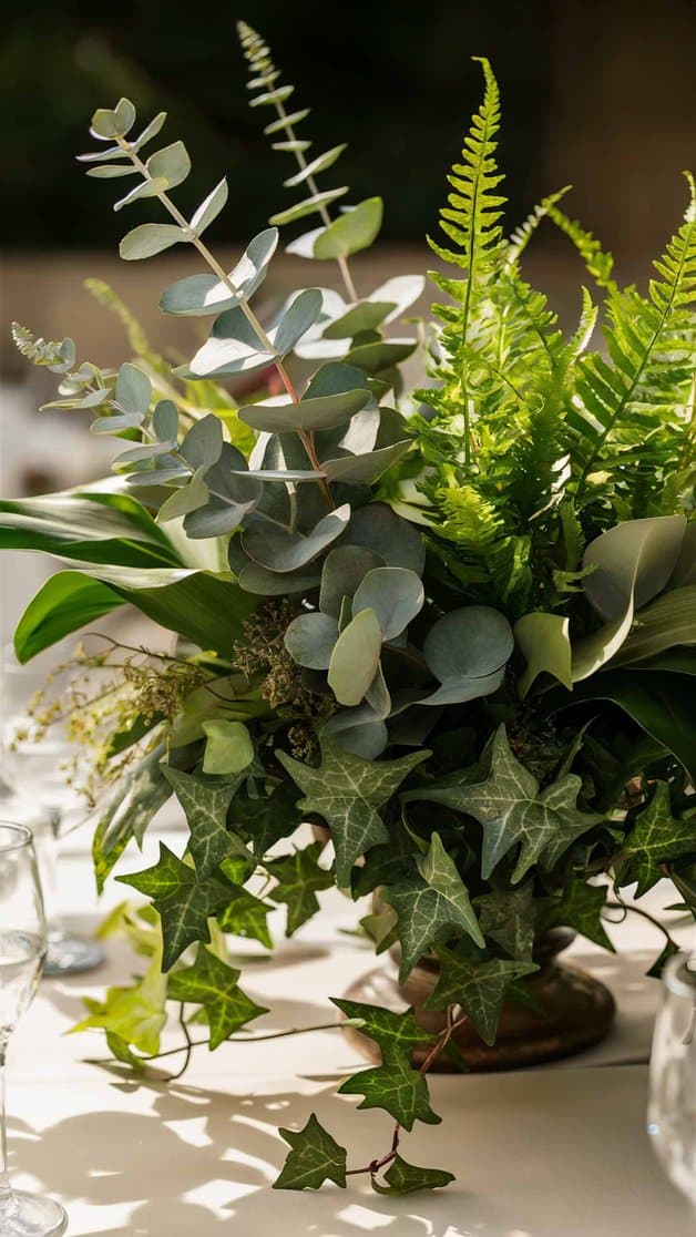 20 Green Wedding Table Decorations for a Natural Look