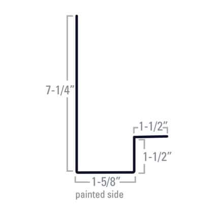 RX-4 Panel Metal Trim Profiles - Ramco Metal Roofing & Buildings - Indiana