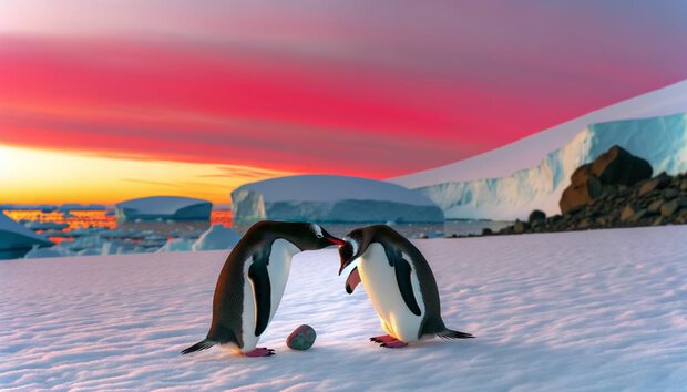 How Do Penguins Get Married?