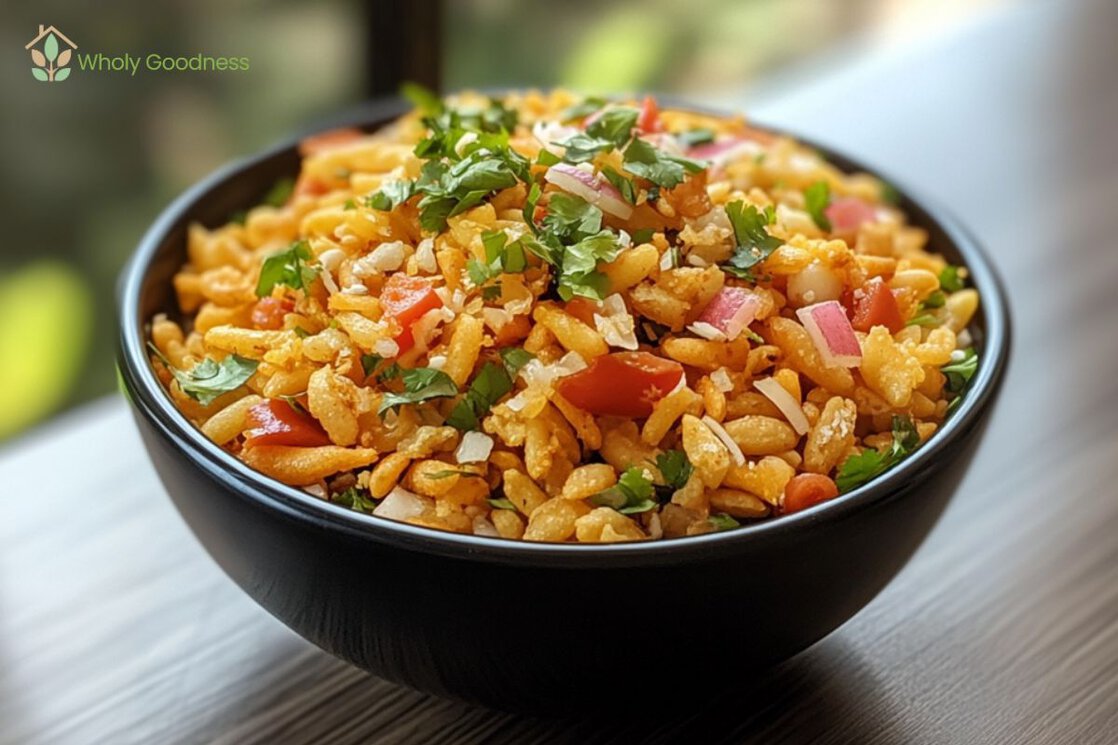 Our Bhel Puri Recipe - Wholy Goodness