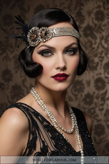 12 Vintage Black Outfits For Women To Channel Old-School Glam