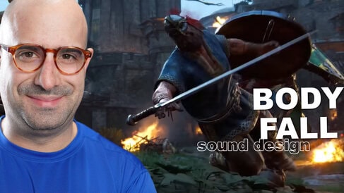 Designing Body Fall Sounds From Scratch