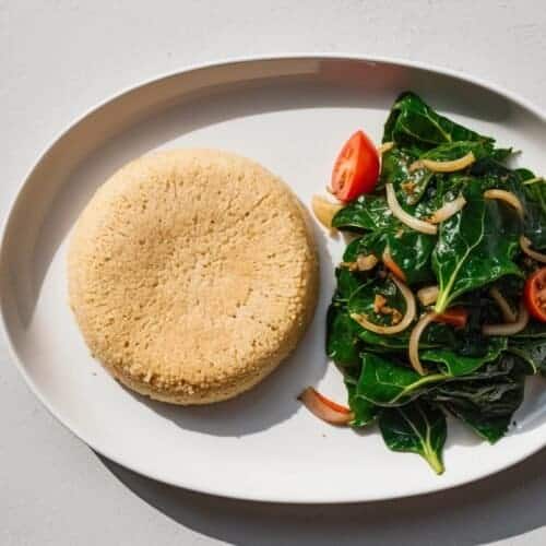Traditional Ugali with Sukuma Wiki Recipe | ReallyEats