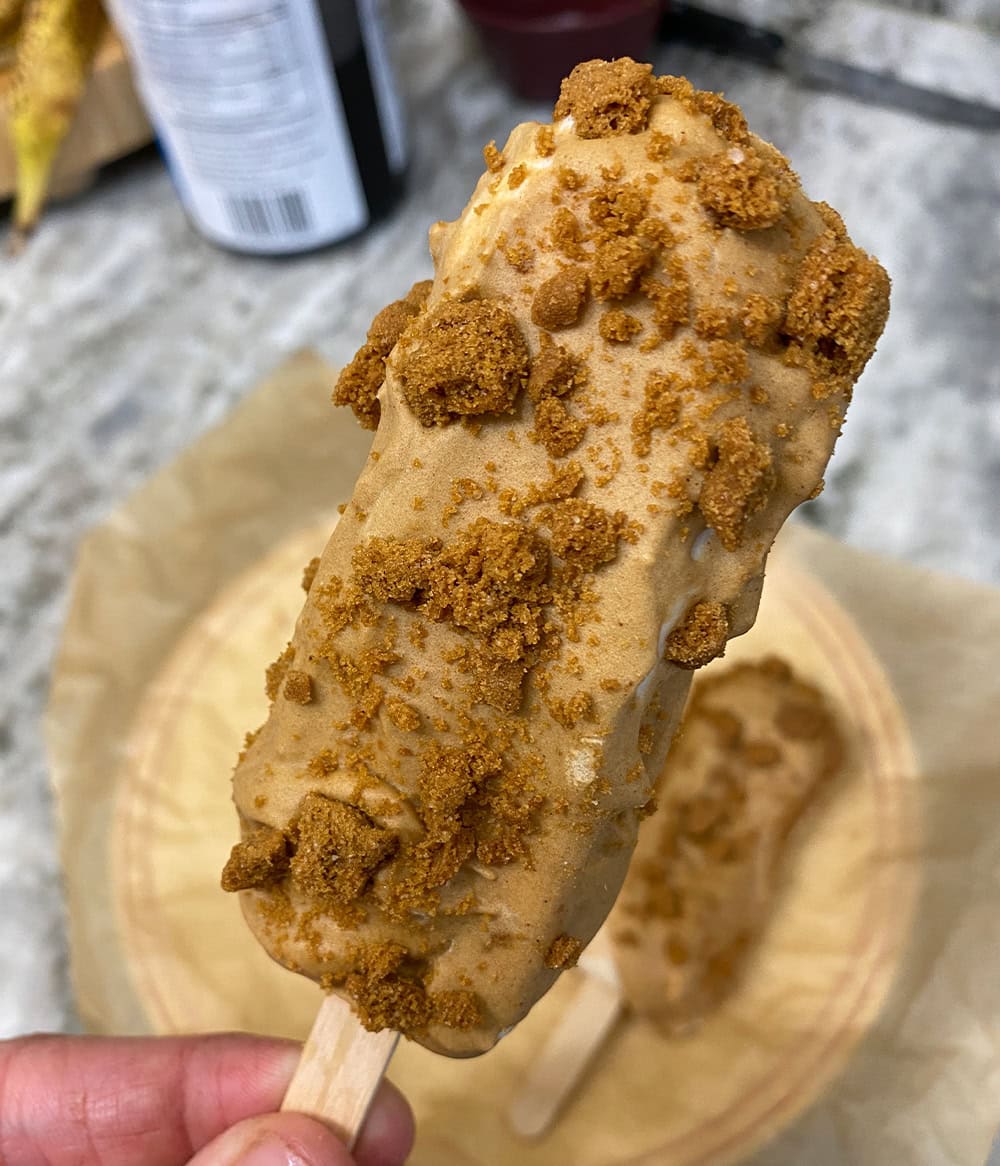 Homemade Biscoff Ice Cream Bars [High-Protein]