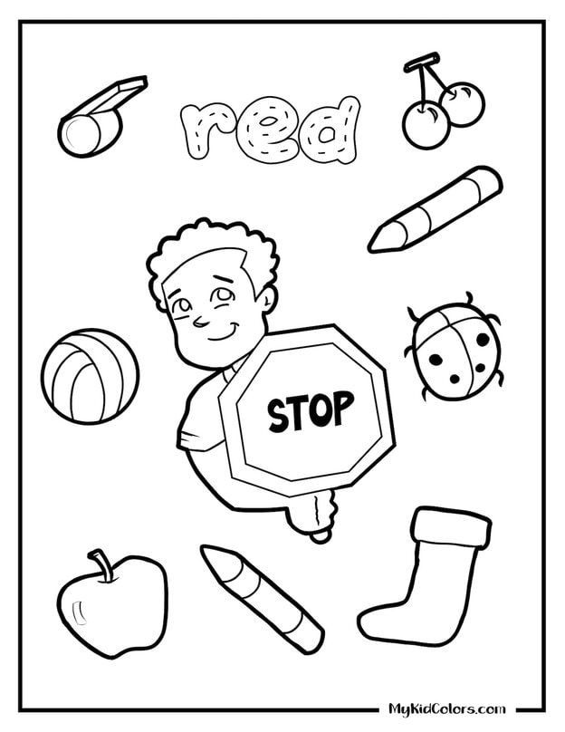 15 Free Preschool Coloring Pages for Toddlers & Pre-K