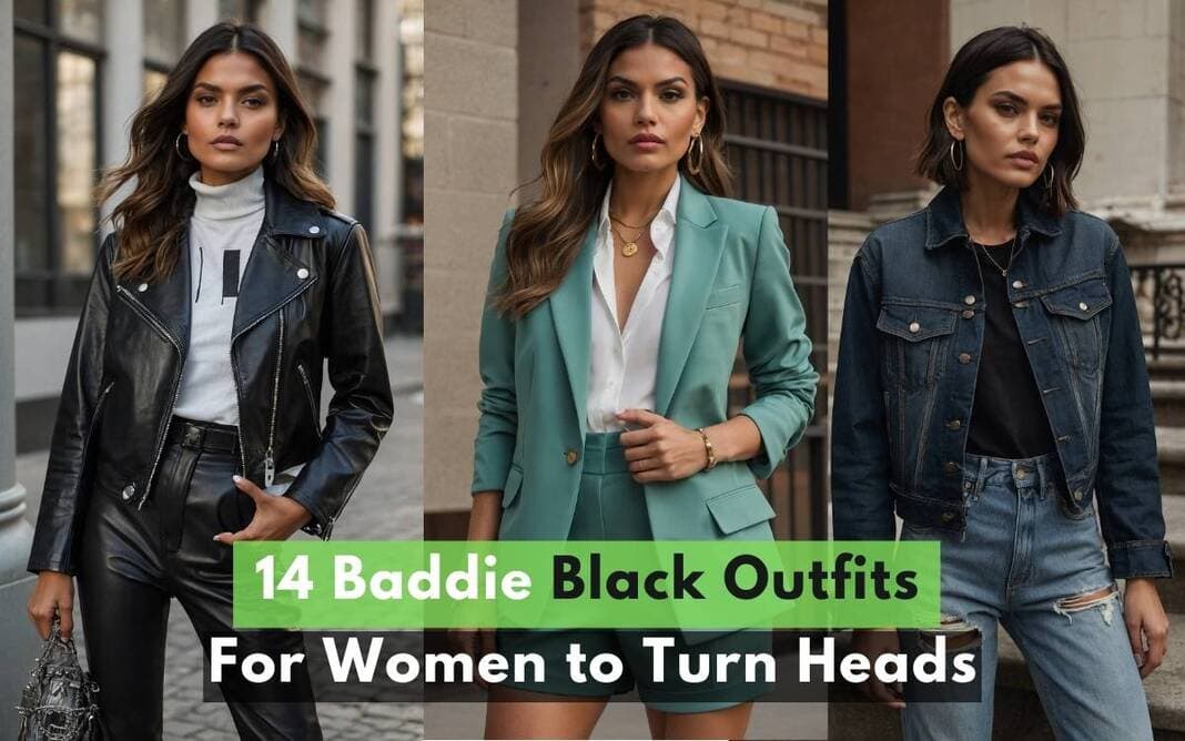 14 Baddie Black Outfits For Women To Turn Heads