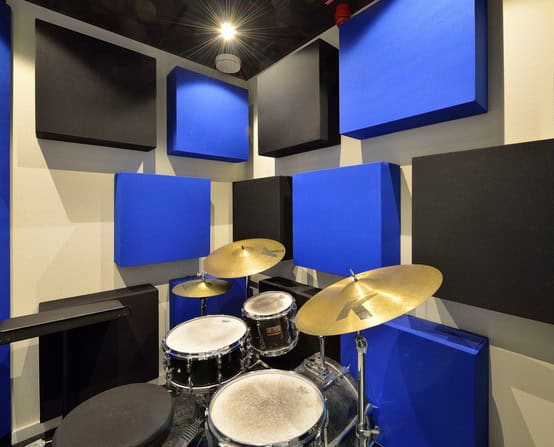 ArtEZ Conservatory of Arnhem drum booths - Mutrox - Cinema & Studios