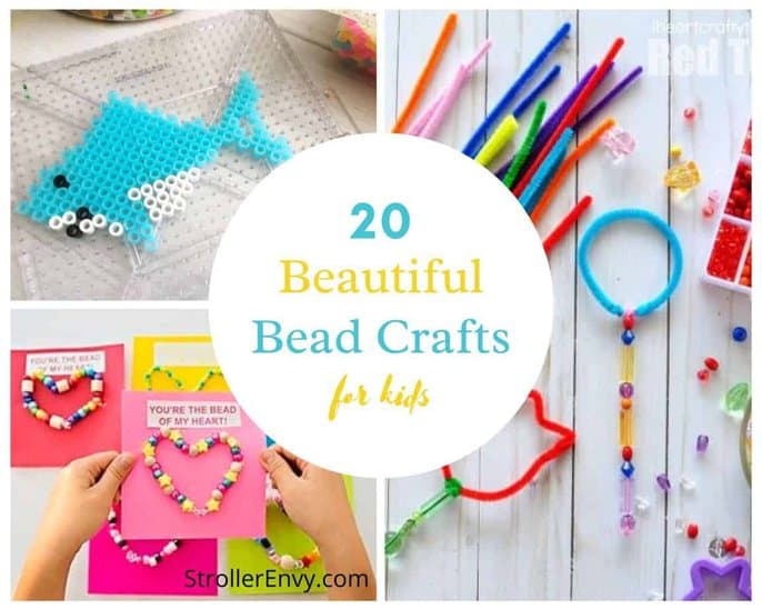20 Beautiful Bead Crafts for Kids That They'll Love