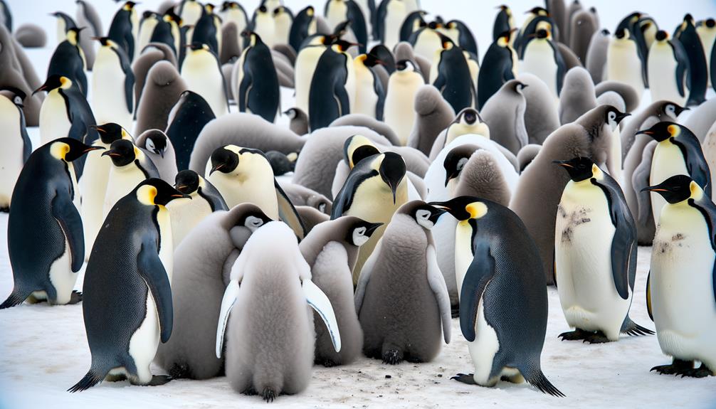 How Do Social Interactions Benefit Emperor Penguins' Survival Together?