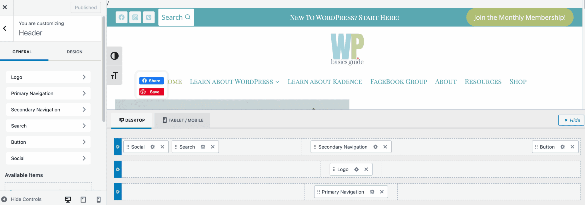 How to Update Your Site Logo and Site Identity in Kadence WordPress ...