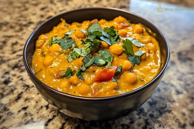 Our Instant Pot Chana Dal Recipe (Split Chickpea Soup) - Wholy Goodness