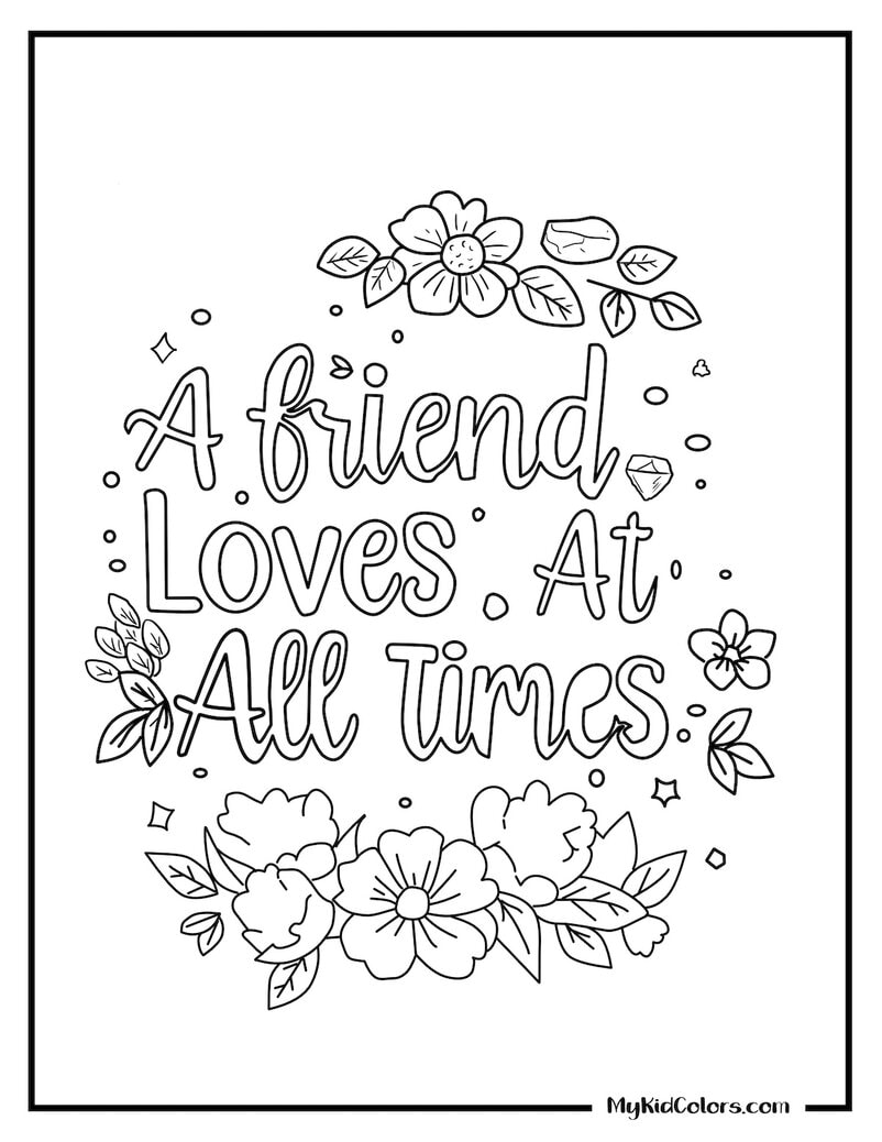 15 Proverbs Coloring Pages That Bring Scripture to Life for Kids & Adults