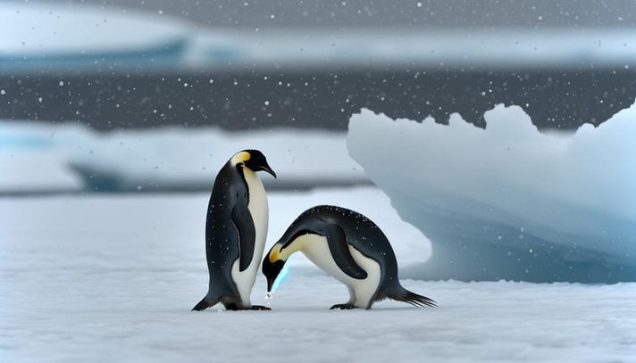 Key Stages In The Life Cycle Of Emperor Penguins
