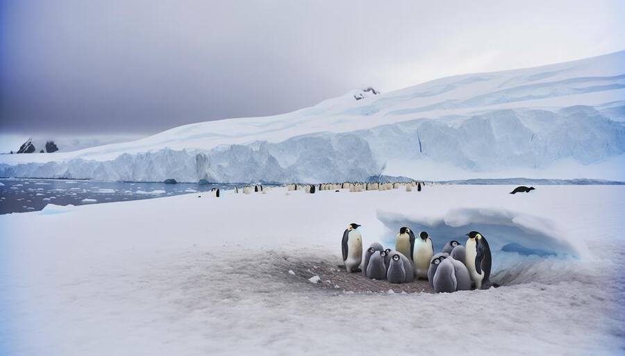 How Do Emperor Penguins Fight?