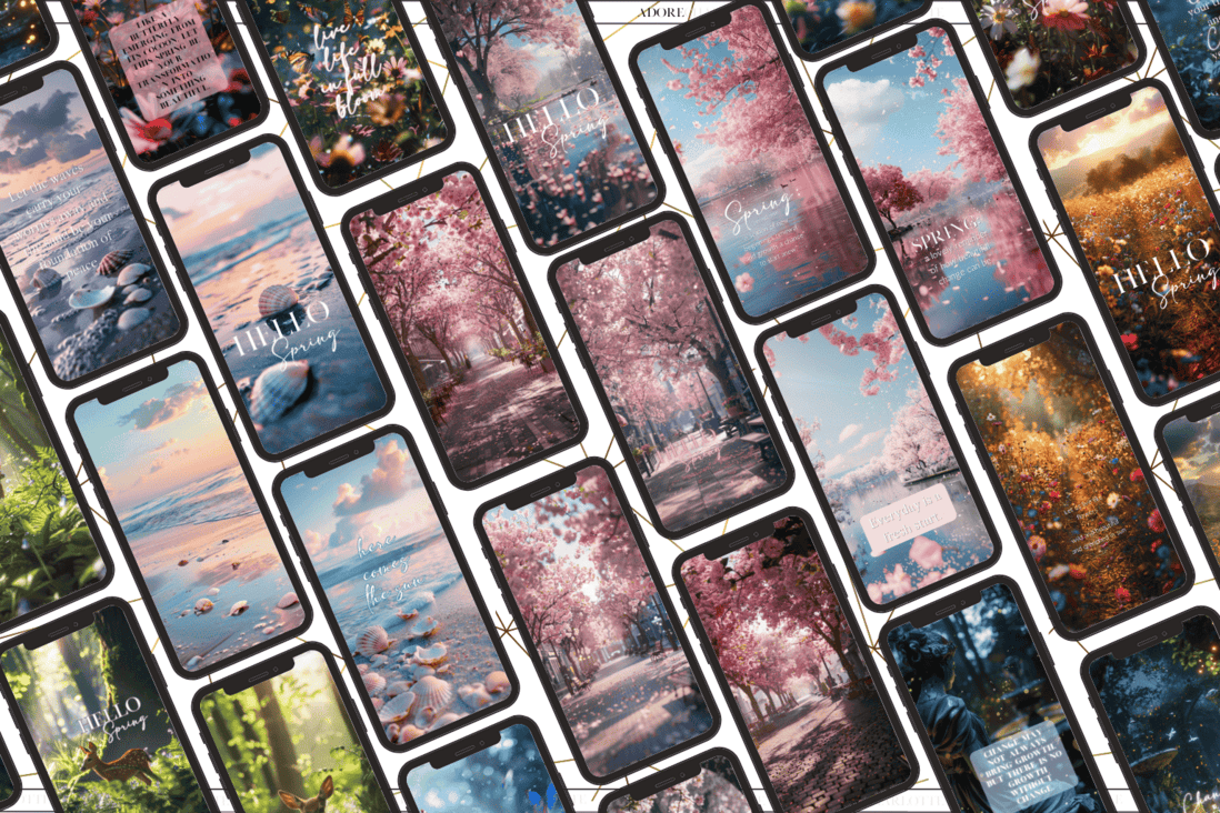 Free Aesthetic iPhone Wallpaper August - Adore Charlotte