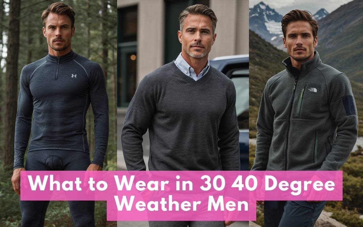 What To Wear In 30-40°F Degree Weather Men? 9 Outfit Guide!