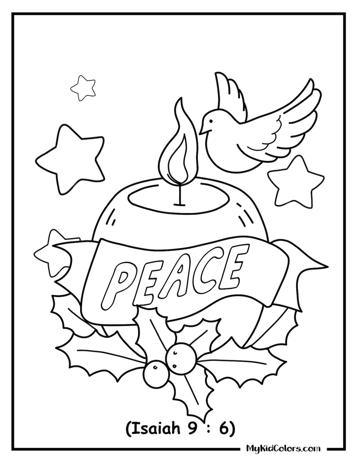 15 Free Advent Coloring Pages for Kids and Families
