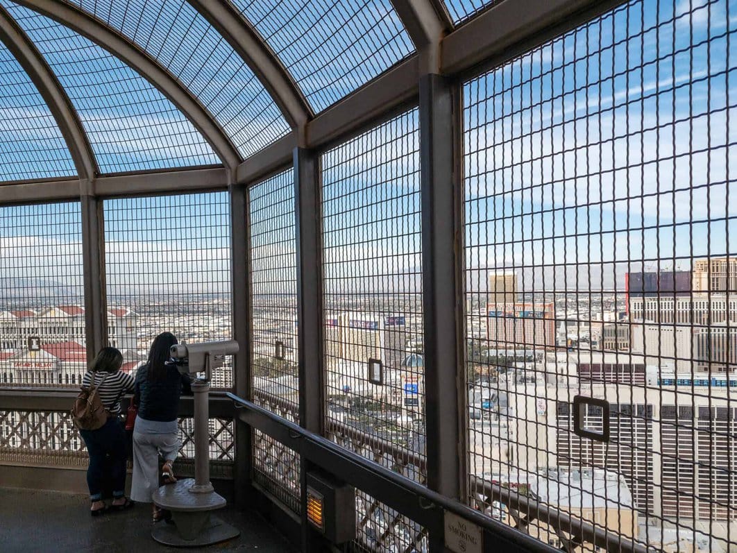 paris tower observation deck