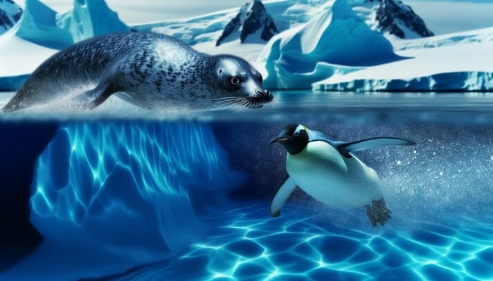10 Key Differences Between Emperor Penguins Vs Leopard Seals